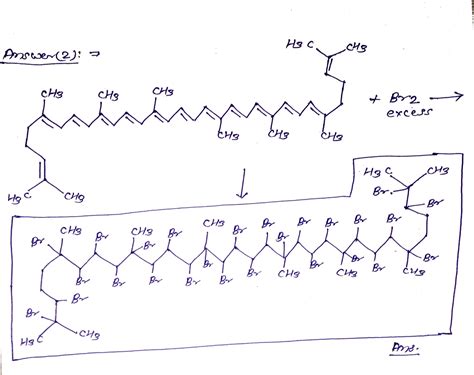 [solved] Question 2 Draw The Structure Of Lycopene After It Reacts Course Hero