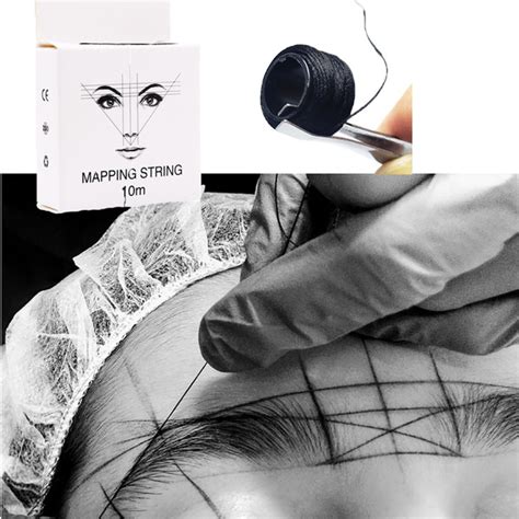 1pc 10m Eyebrow Positioning Dyeing Liner Microblading Mapping String