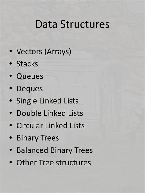 Ppt Introduction To Data Structures Fall 2008 Powerpoint Presentation Id6897876