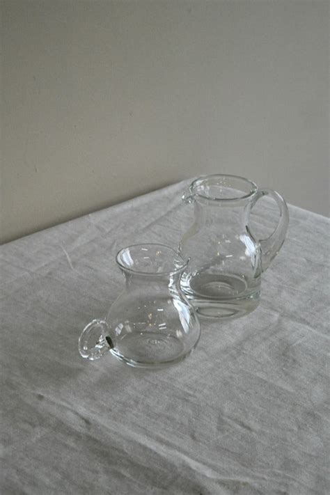 Vintage Glass Milk Jugs Kernow Furniture