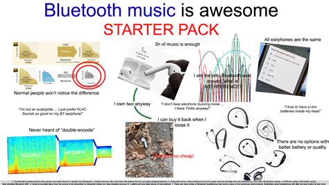 Bluetooth Headphones Are Awesome Starter Pack Rstarterpacks