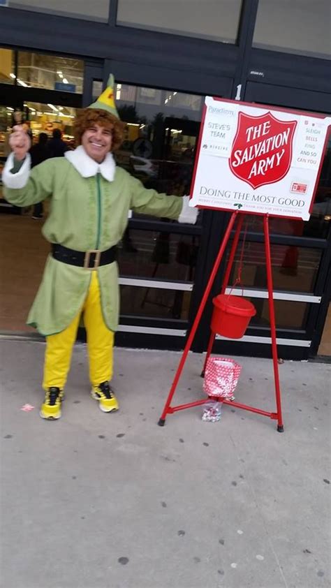 Ceo And Owner Steve Labbe Dressed As Buddy The Elf Volunteering For
