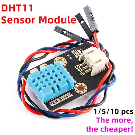 10pcs 1pc dht11 temperature and humidity sensor module 3 3 5v single
