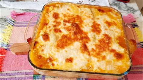 لازانيا صحية☺ لازانيا بالخضرة 😋 وصفة بنينة برشا للرجيم Youtube