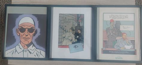 Edgar P Jacobs 3 Offset Print Blake And Mortimer Catawiki