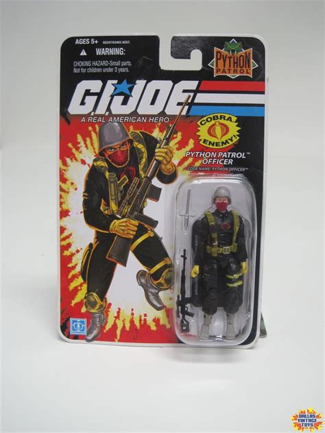 2007 Hasbro G I Joe Python Patrol Officer