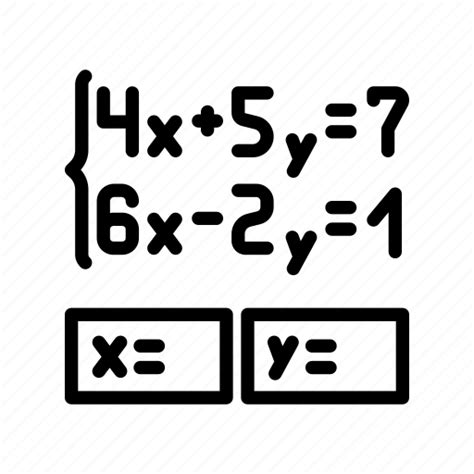 Equation Math Science Education School Physics Formula Icon