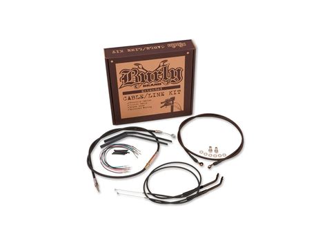 Burly Black Control Kit 16 In Apes 98 05 Fxd