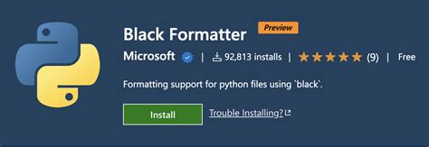 VS Code拡張機能でpythonのフォーマッターであるBlack Formatterを使用してフォーマットする とたぎナレッジブログ