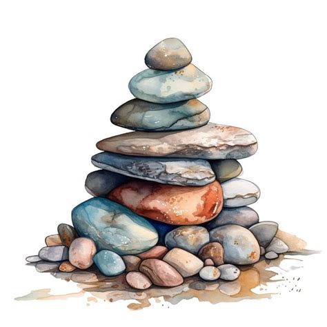 Beach Pebbles Clipart 10 Png Images Digital Download Commercial Use
