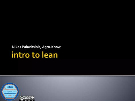 Defining Lean What Is It Pptx
