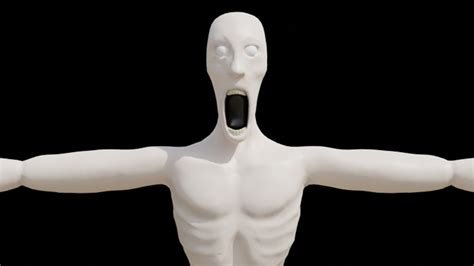 Shy Guy Scp 096 Model Turbosquid 2262052