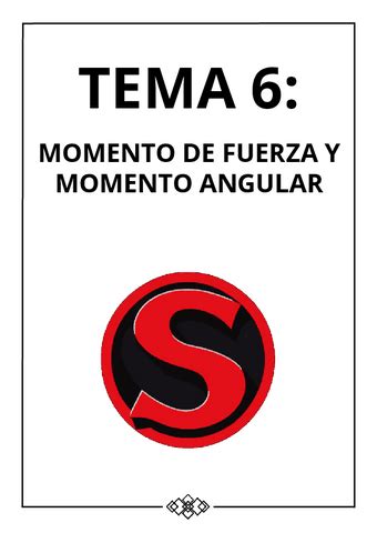 Tema 6 Momento De Fuerza Y Momento Angularpdf