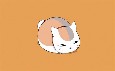 《夏目友人帐》猫咪老师高清桌面壁纸卡通电脑壁纸 52图片网