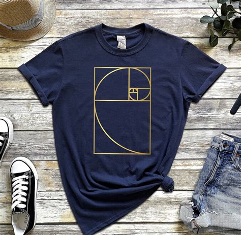 Fibonacci Spiral Shirt Fibonacci T Shirt Golden Spiral Shirt Math Shirt Math Teacher Gift