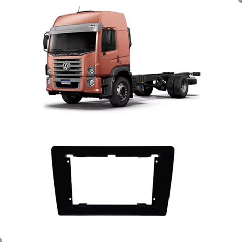 Moldura 2 Din 101 Caminhão Vw Constellation Padrão Chines Frete Grátis