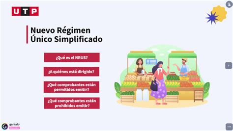 Infografía Nuevo Régimen Único Simplificado Nrus Pdf