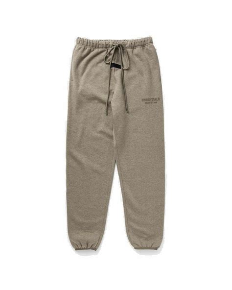 Fear Of God Essentials Essentials Sweatpants Brown Sweatpants Fear Of