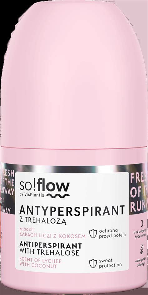 So Flow By Vis Plantis Antyperspirant W Kulce Dla Kobiet Z Trehalozą