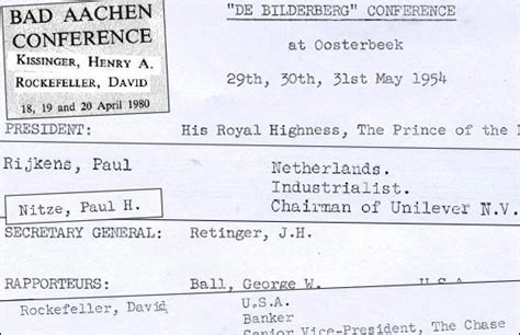 Bilderberg Transatlanticism And European Integration