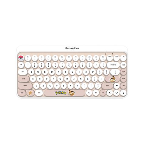 Pokémon Tappy Wireless Keyboard And Mouse Set Eevee Thecoopidea