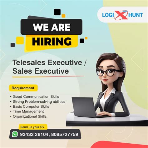 Logixhunt On Linkedin Salescareer Joinourteam Telesales Salesexecutive Jobopportunity