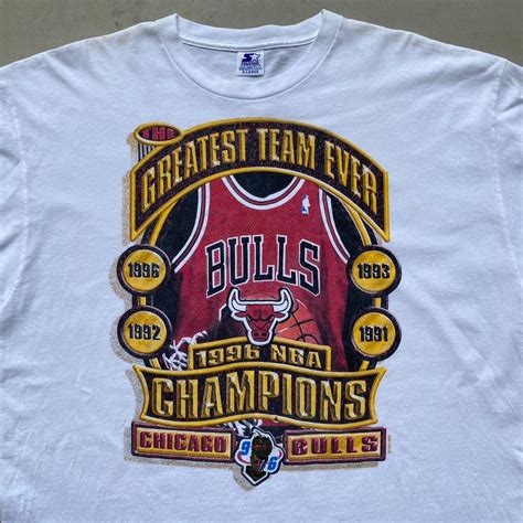 Vintage Chicago Bulls Championship Tee Mens Fashion Tops And Sets Tshirts And Polo Shirts On