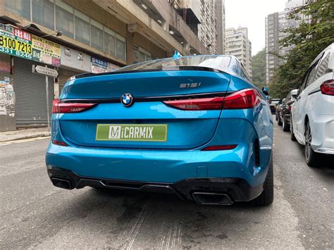 F44 2 Series M Tech Gloss Black Rear Diffuser Karbon Auto