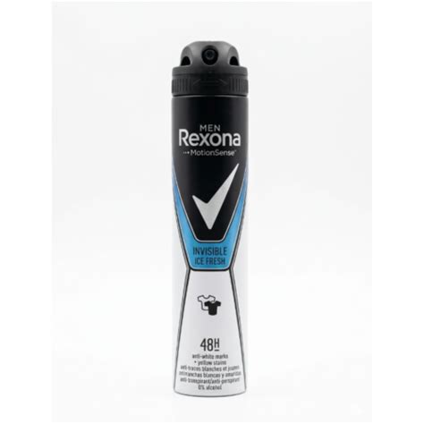 Hind Déodorant Rexona Men Motion Sense Invisible Ice Fresh 200 Ml