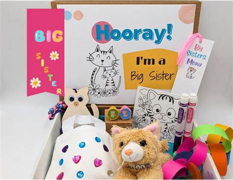 Crafts For Big Sister Sister Pocket Hug Heart Shaped Sister T