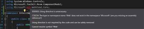 Unable To Use Webview2 On Wpf Core · Issue 319 · Microsoftedgewebview2feedback · Github