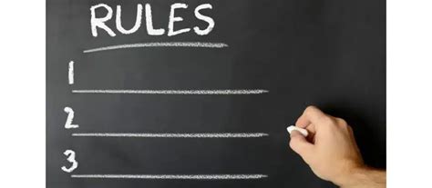 35 Common Classroom Rules For Kindergartens