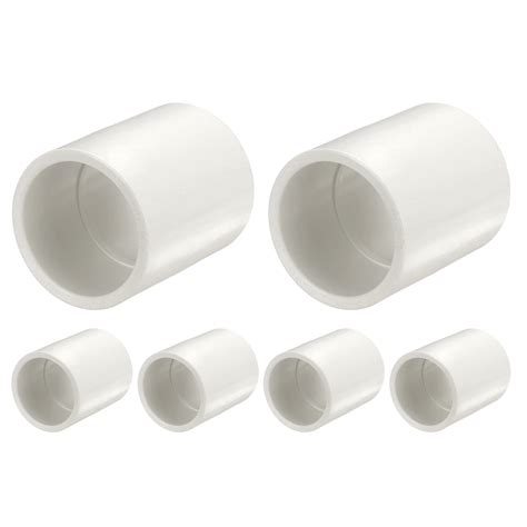 Uxcell 6pcs 2 Upvc Pipe Coupling Fitting Sch40 Soc X Soc Furniture
