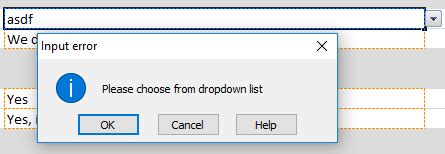 Php PhpSpreadsheet Cell Validation Rules To Disallow Invalid Entry Stack Overflow