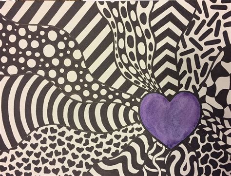 Contrast Art Examples