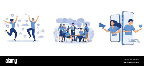 Gender Equality Fair Opportunities For Different Genders Discussing Work In Meeting And Talk