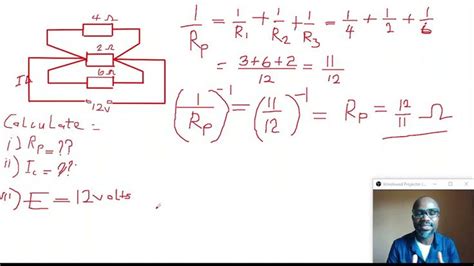 Solving Network Of Resistors Using Ohms Law Ohms Law Solving How