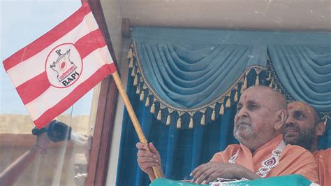 18 May 2013 Hh Pramukh Swami Maharajs Vicharan Sarangpur India