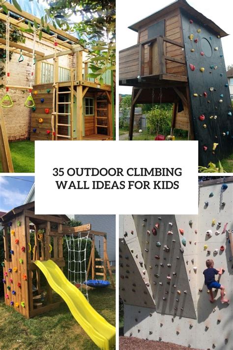 Outdoor Climbing Wall Plans