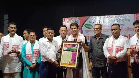 Bhaben Baruah Award 2023 Conferred On Actor Bhabesh Baruah