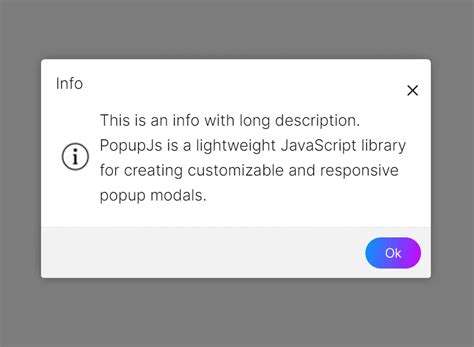 Minimal Alert And Confirmation Modals In Javascript Popupjsjs Css Script