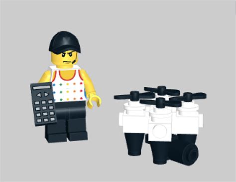 Lego Moc Lego Scale Model Drone By The Lego Bro 14 Rebrickable
