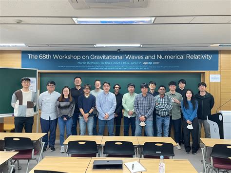 68th Workshop On Gravitational Waves And Numerical Relativity