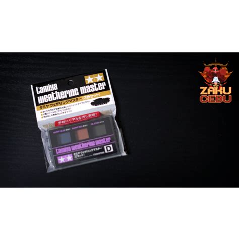 Tamiya Weathering Master Set D Zaku Cebu Cebus Home To The Biggest