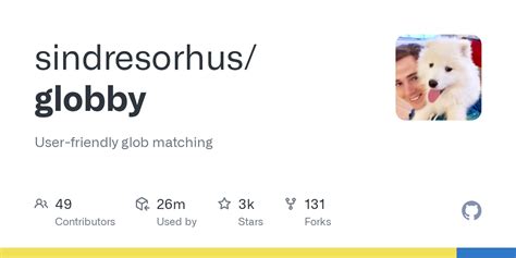 Github Sindresorhusglobby User Friendly Glob Matching