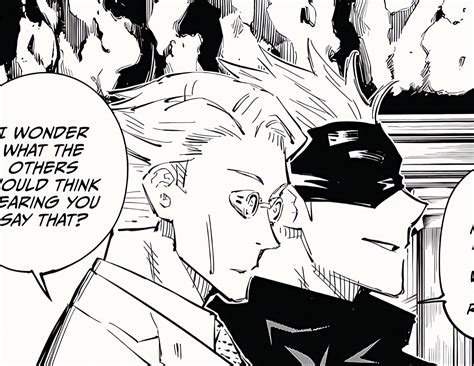 Nanami Kento And Satoru Gojo Gojo Vs Nanami Nanami Manga Panel Gojo X