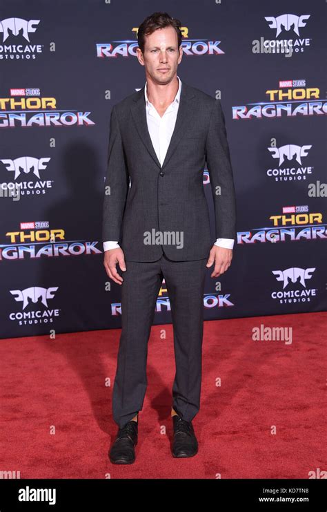 Hollywood California Usa 10th Oct 2017 Kip Pardue Arrives For The