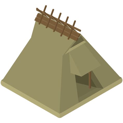 竪穴式住居 アイコン 遺跡 立体的のイラスト素材 穴式住宅 画像 Jxexgb