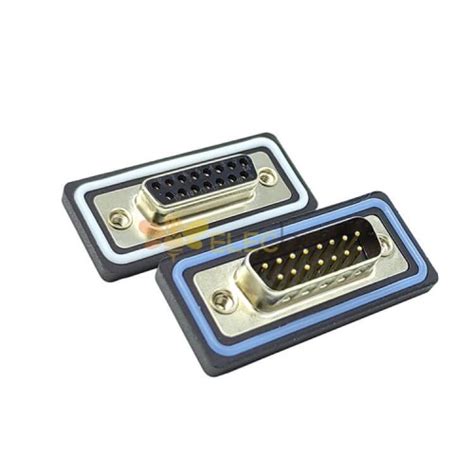 D Sub 15 Connector Straight Male Female Com Serial Port Solder 15pin