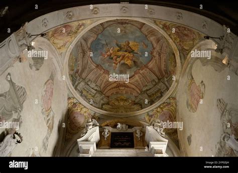 Dante Alighieris Tomb Ravenna Emilia Romagna Italy Europe Stock